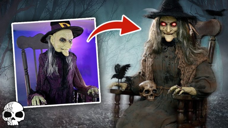 The Witch Makeover: Transforming a Home Depot Animatronic Chair into a ...